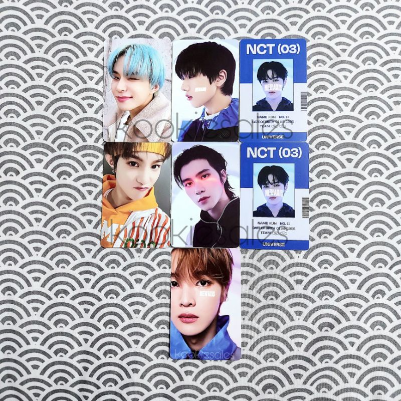 Jual ID Card Universe Unsealed Selca Jungwoo Yangyang Concept Jisung ...