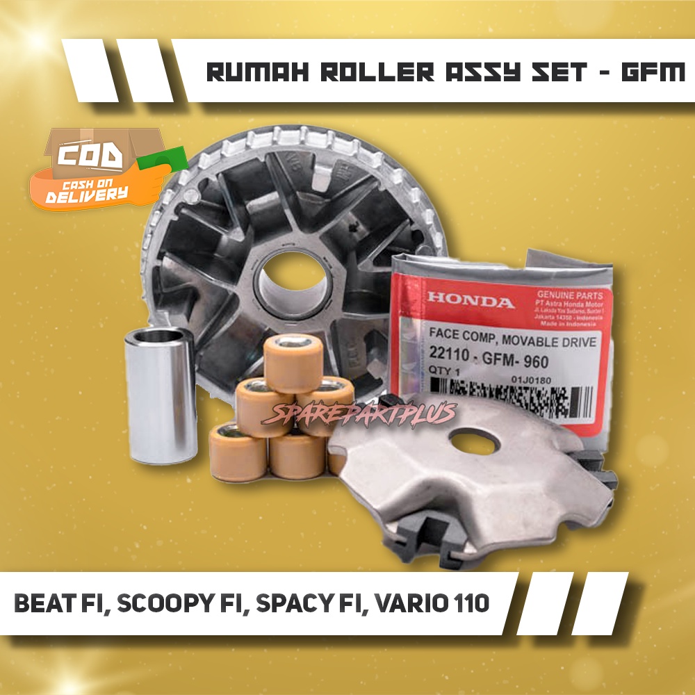 Jual RUMAH ROLLER SET Honda HONDA BEAT FI (STATER KASAR), SCOOPY FI ...