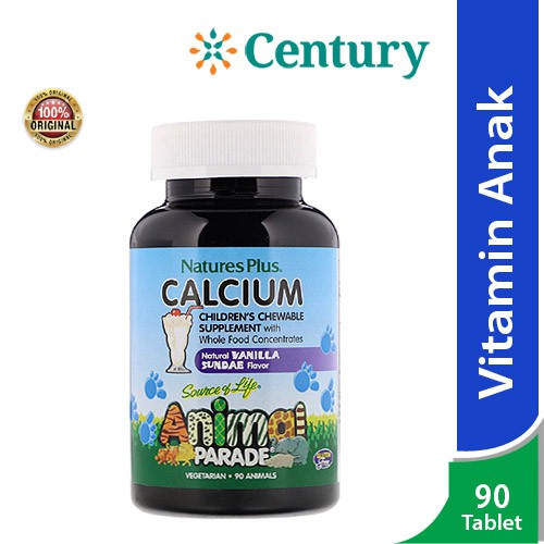 Jual Nature’s Plus Calcium Animal Parade 90 Animals / Kalsium Anak ...