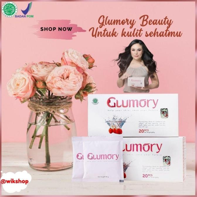Jual Glumory Beauty Drink Minuman Kesehatan + Kecantikan 100% Original ...