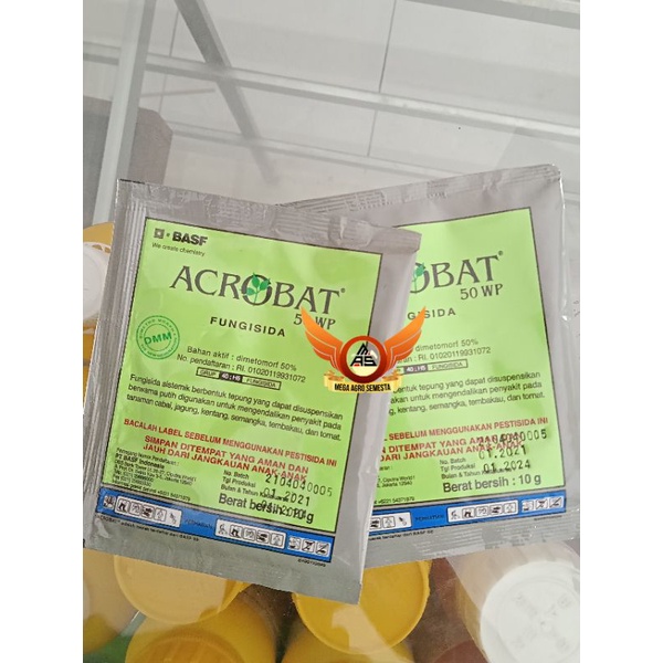 Jual Acrobat 50WP 40gr Fungisida Pencegah dan Pembasmi Jamur pada ...