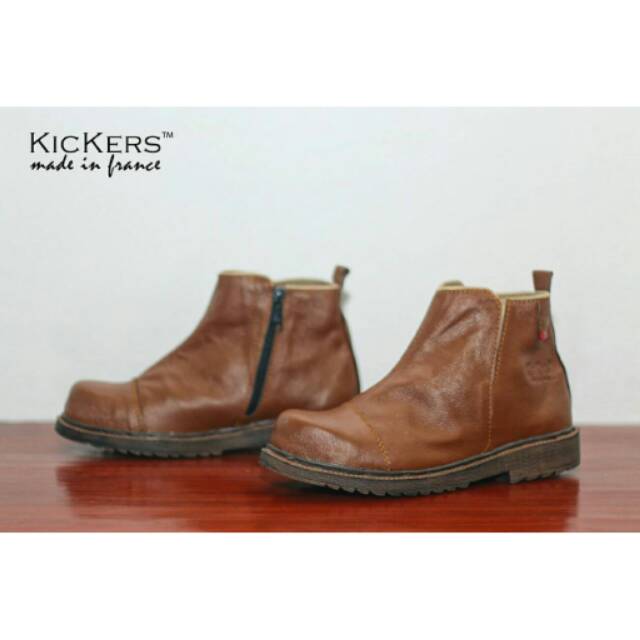 Jual SEPATU BOOT PRIA KICKERS SLETING SAFETY ( BESI ) | Shopee Indonesia