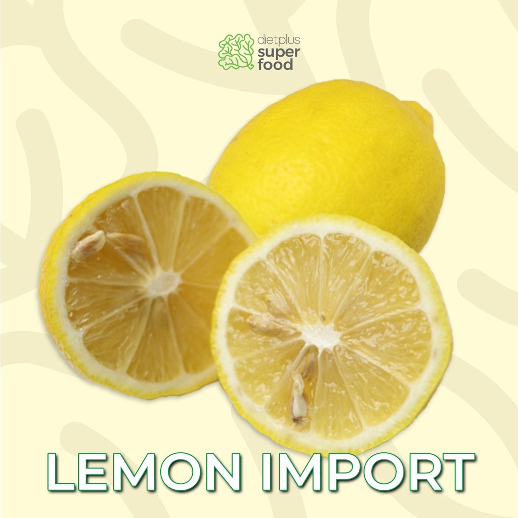 Jual Lemon Import segar 1000 gr / 1 kg Dietplus Superfood | Shopee ...