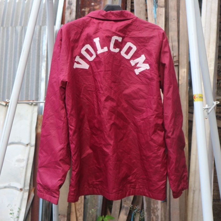 Jual COACH JACKET VOLCOM SECOND JAKET VOLCOM | Shopee Indonesia