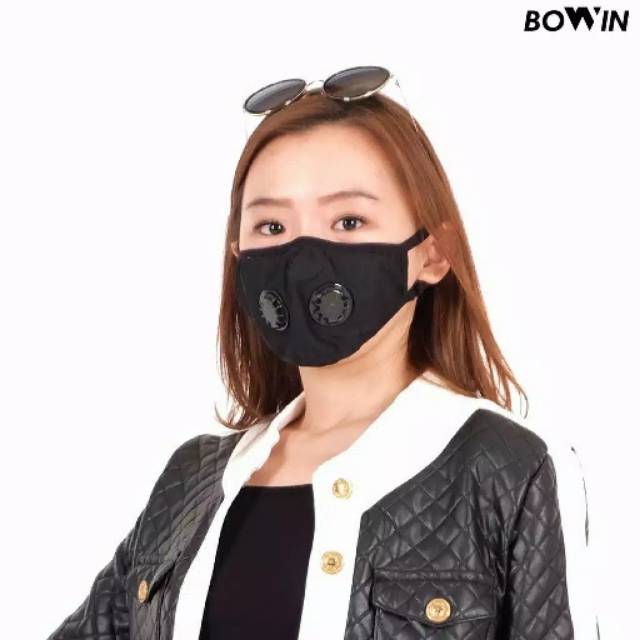 Jual Bowin Masker N99 CV - Dual Filter Karbon Aktif (Masker Kesehatan ...