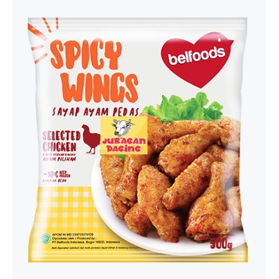 Jual Belfoods Spicy Wing 500 gr | Shopee Indonesia