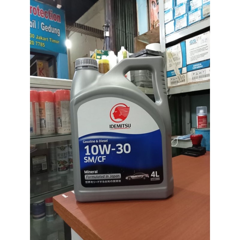 Jual Idemitsu SM/CF 10w-30 4liter | Shopee Indonesia