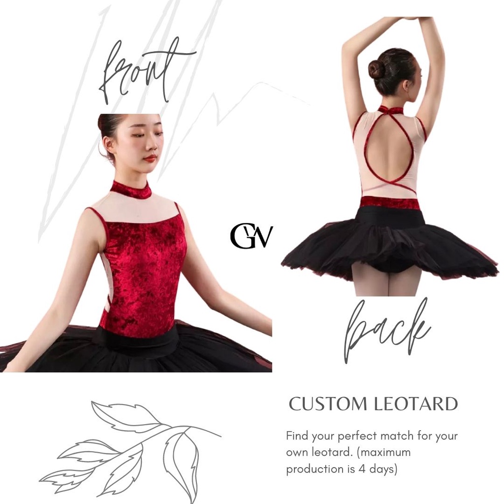 Jual Leotard Ballet Custom 035/Baju Ballet | Shopee Indonesia