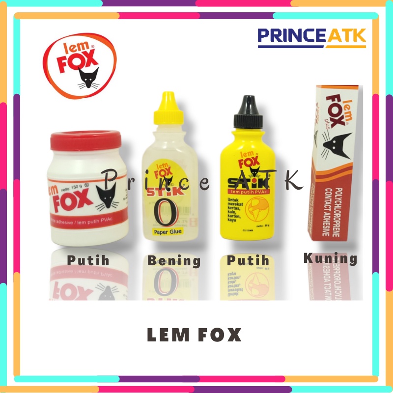 Jual LEM FOX PUTIH BENING KUNING | Shopee Indonesia