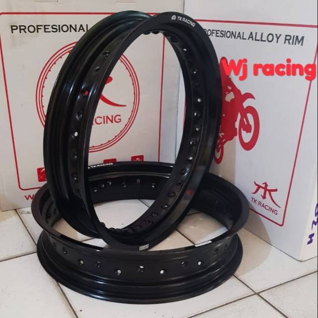 Jual Velg TK Racing Bright Supermoto KLX150 SET 300 / 350 X 17 36h ...