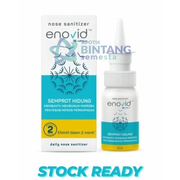 Jual Enovid Nasal Spray | Daily Nose Sanitizer | Spray Anti Covid 100% ... Jual Enovid Nasal Spray | Daily Nose Sanitizer | Spray Anti Covid 100% ...