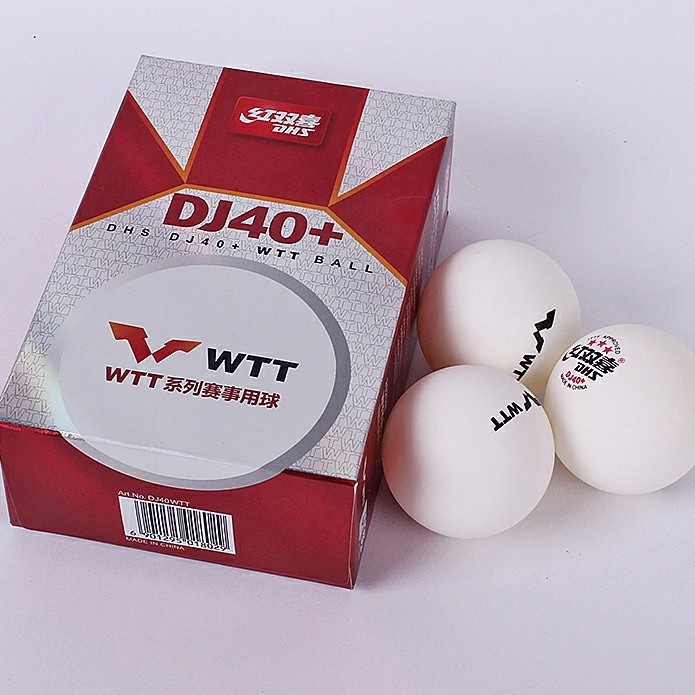 Jual Bola Pingpong DHS DJ40+ WTT Ball ITTF Original | Shopee Indonesia
