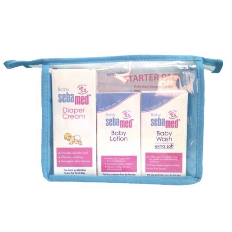 Jual Sebamed Newborn Starter Kit Starter Pack Travel Pack Newborn Kit ...