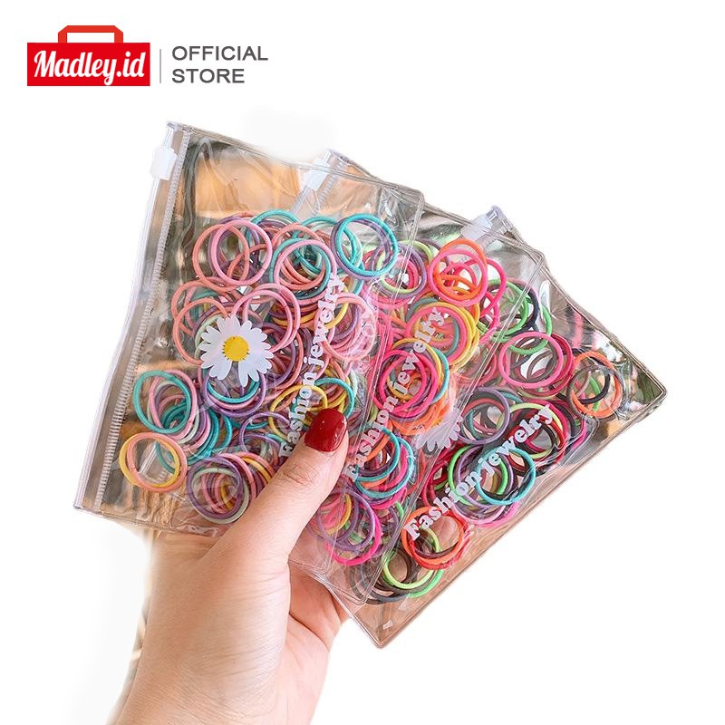 Jual Madley HeadWear Korea iKat Rambut Kecil 100PCS Wanita Anak ...