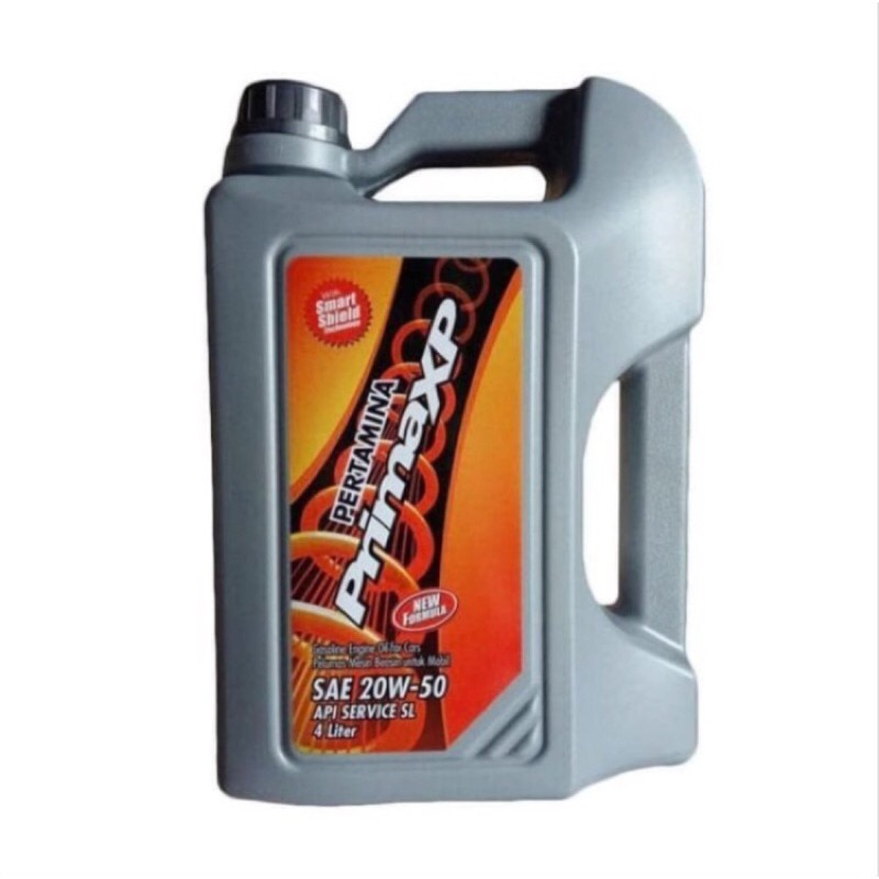 Jual OLI PERTAMINA PRIMA XP SAE20W-50 4 LITER (GALON) ORIGINAL | Shopee ...
