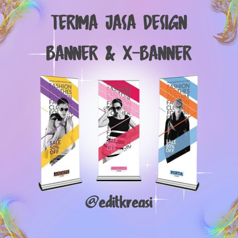 Jual Jasa Design Banner & X-Banner | Shopee Indonesia