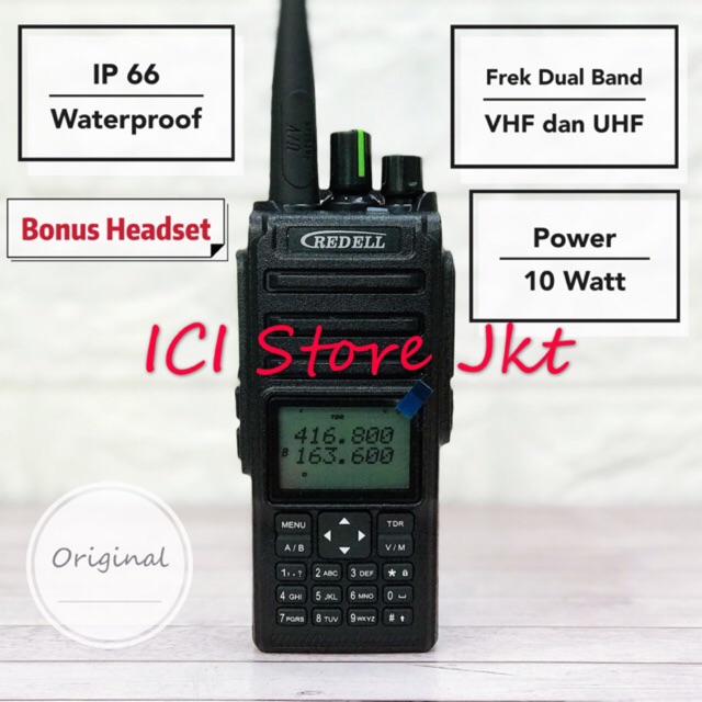 Jual HT Redell UV 99 Plus / HT Reddel UV 99 / HT Redell UV99 Plus ...