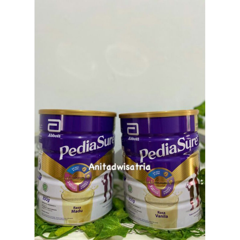 Jual Pediasure Triplesure 850gr Madu / Vanila / Complete 850gr | Shopee ...