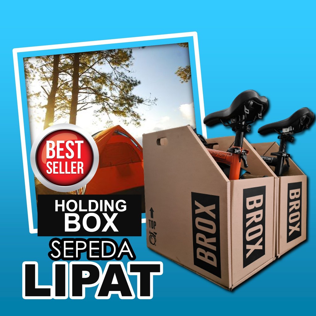 Jual Box Sepeda Lipet Kardus Sepeda Lipat Brompton Tempat Sepeda Lipat ...