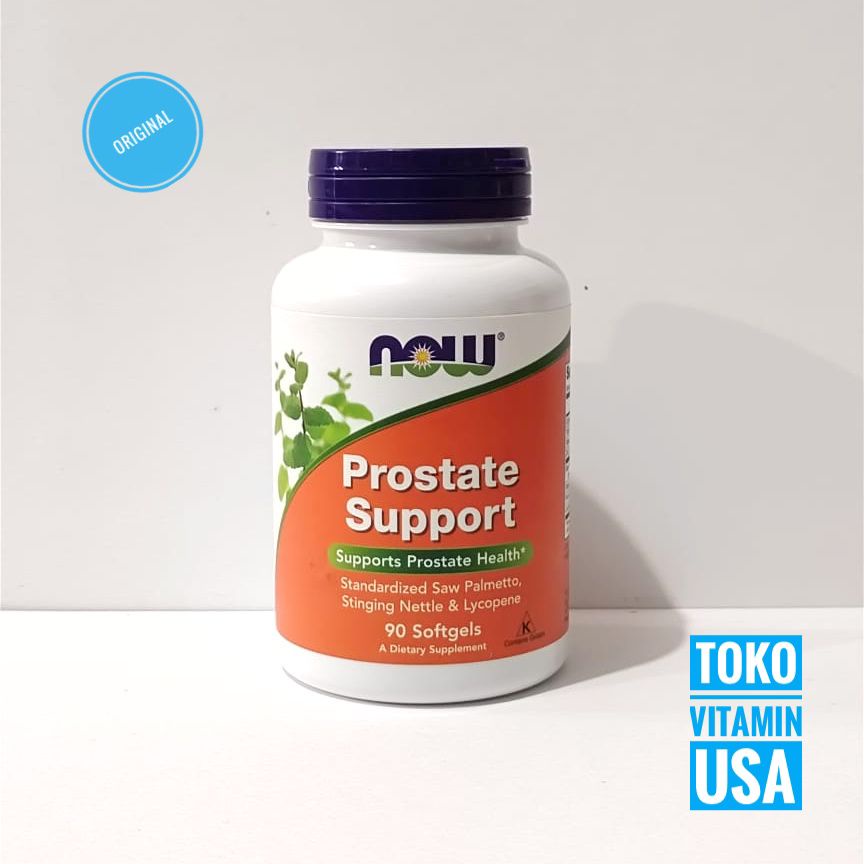 Jual Now Supplements Prostate Support Health 90 Softgels | Shopee Indonesia