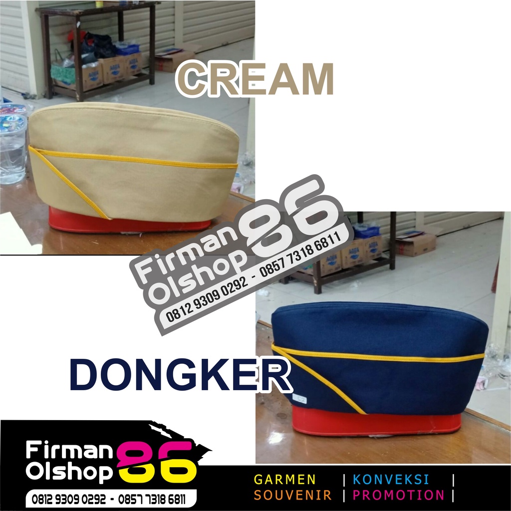Jual TOPI MUT LIST KUNING TARUNA, PERHUBUNGAN, STTD, PPI MADIUN, PKTJ ...