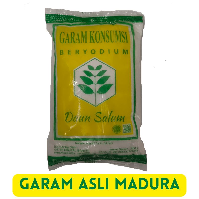 Jual Garam Konsumsi Beryodium Cap Daun Salam | Shopee Indonesia