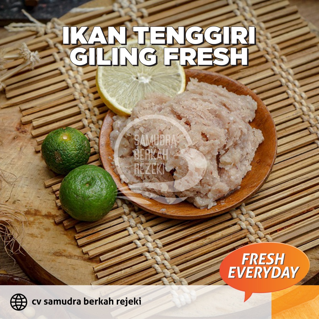 Jual Ikan Tenggiri Giling Fresh Full Daging 1 Kg | Shopee Indonesia
