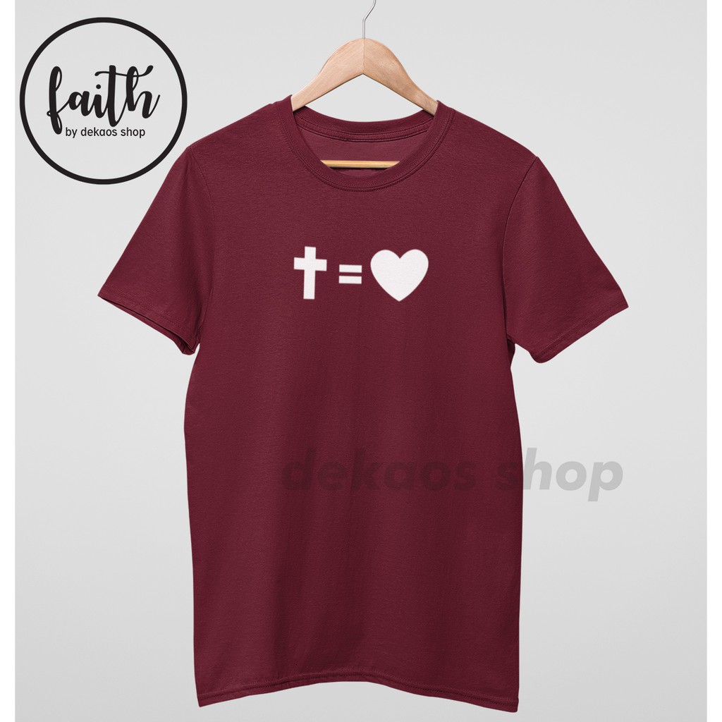 Jual KAOS ROHANI KRISTEN / KAOS ROHANI PRIA WANITA / KAOS ROHANI ...