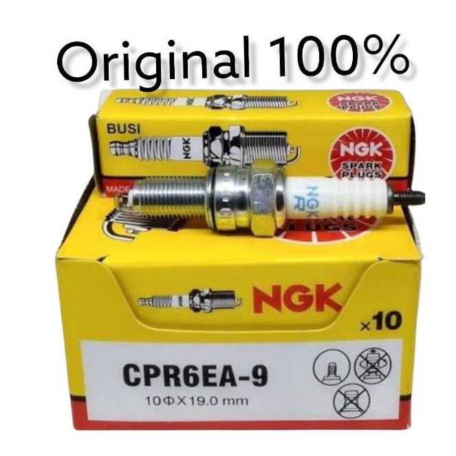 Jual BUSI NGK ASLI CPR6EA - 9 Megapro new- Verza - XEON-BYSON-VIXION ...
