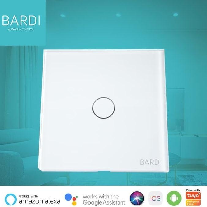 Jual Bardi Smart WiFi Touch Switch Saklar - EU 1 Gang - Putih. | Shopee ...