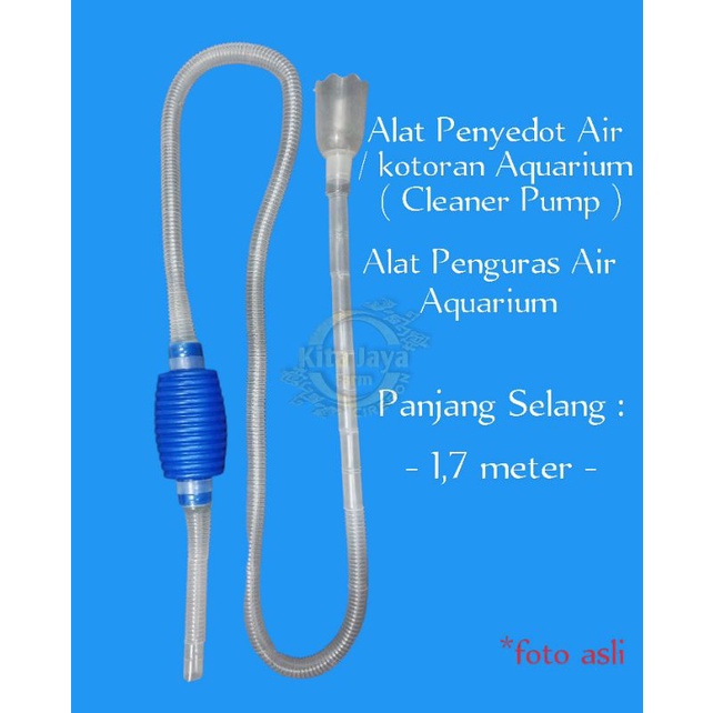 Jual Alat sifon / Sipon / Siphon Penyedot dan Pembersih Air Aquarium Aquascape / Cleaner Pump ...