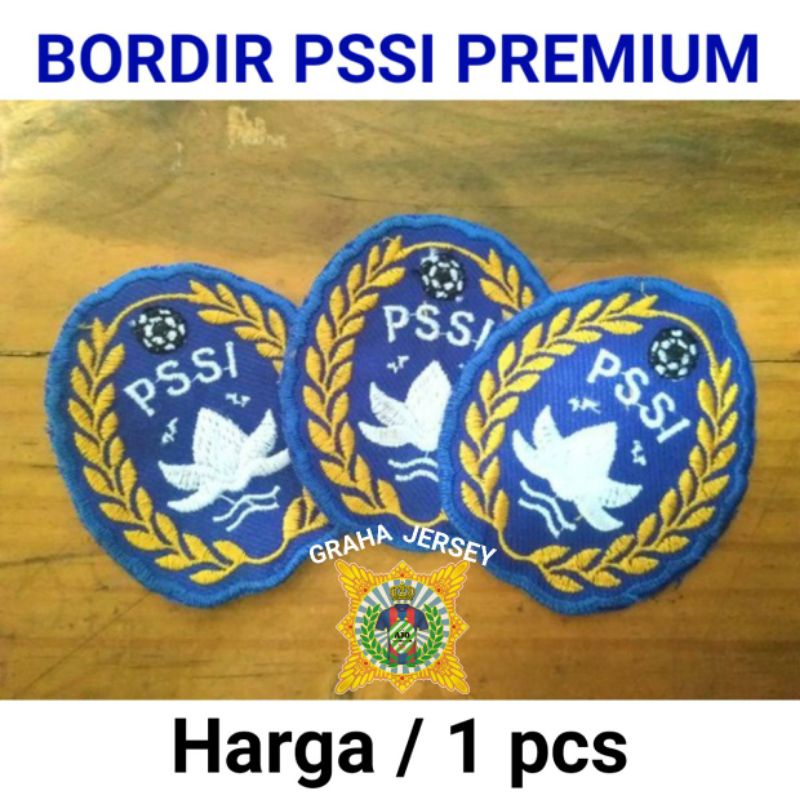 Jual Patch Logo PSSI Indonesia Emblem Bordir Komputer Tebal Premium ...