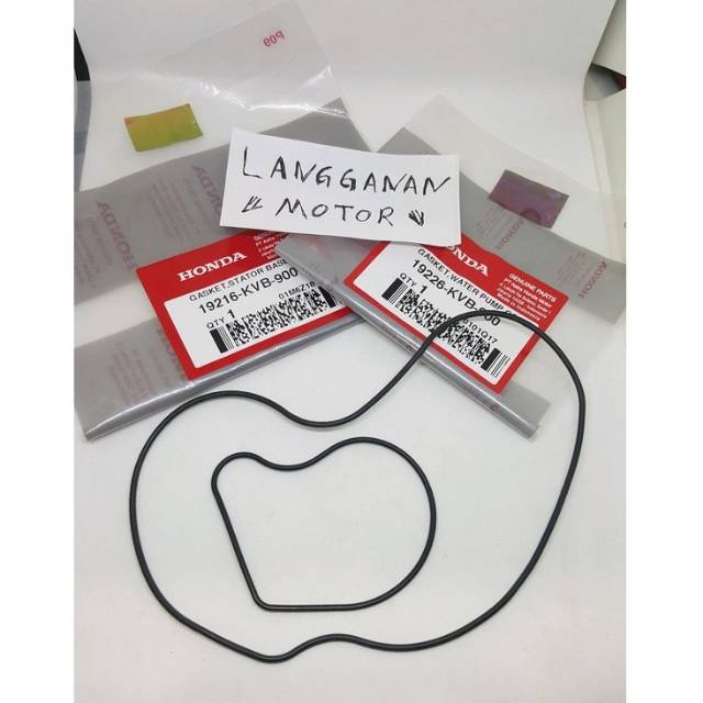 Jual oring paking gasket seal sil water pump vario lama karbu 1 set Ori 100% | Shopee Indonesia