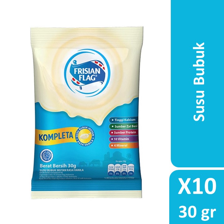 Jual Susu Bubuk Kompleta Frisian Flag | Renceng | Shopee Indonesia
