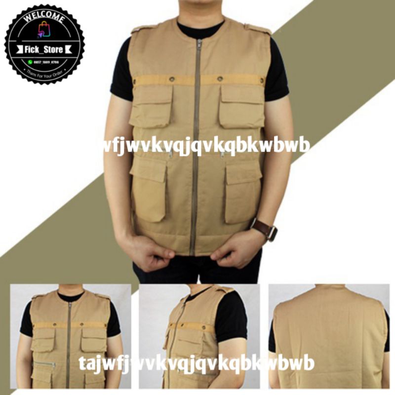Jual Rompi lapangan/rompi tactical/rompi multifungsi/rompi relawan ...