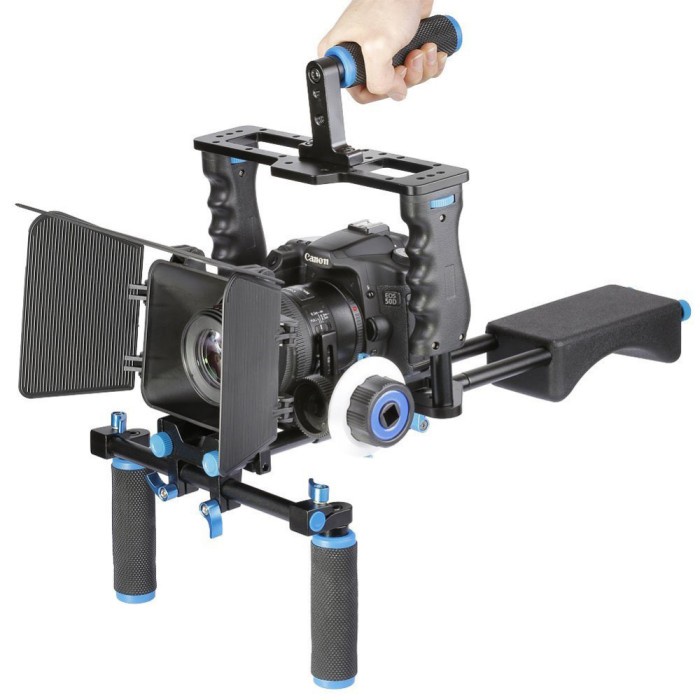Jual Rig Kamera DSLR 5 in 1 Stabilizer + Shoulder Support + Follow ...