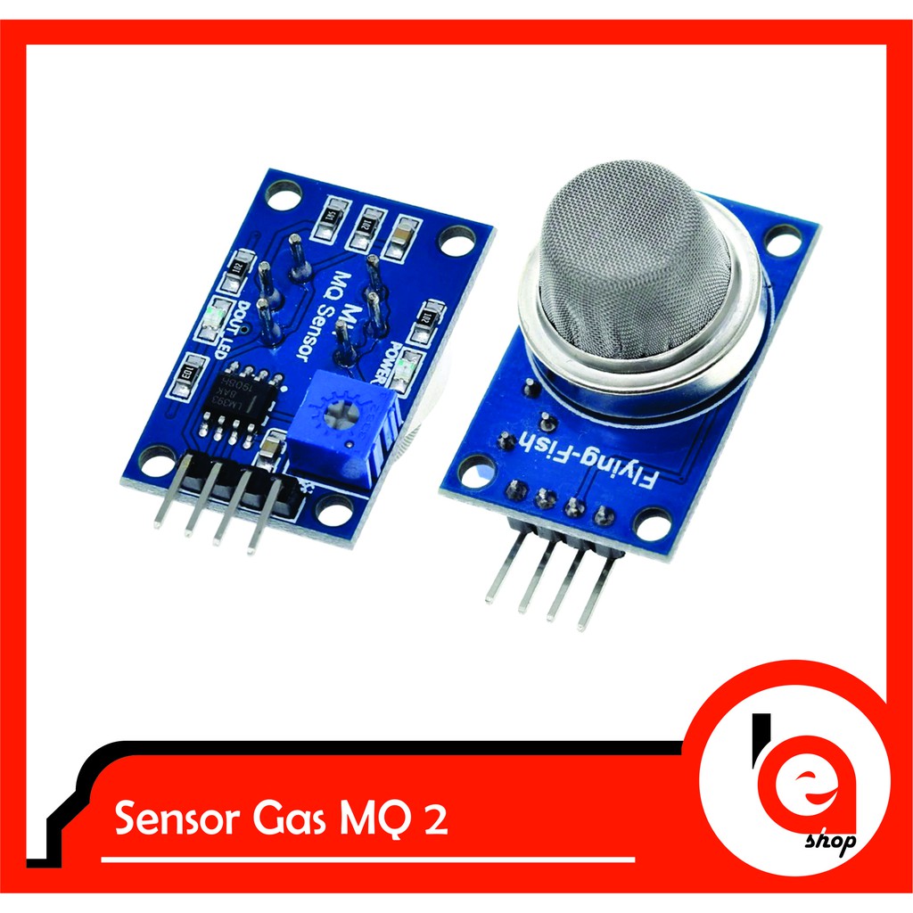 Jual Modul Sensor MQ-2 MQ2 Detektor Gas LPG Asap Module Sensor Pendeteksi Gas | Shopee Indonesia