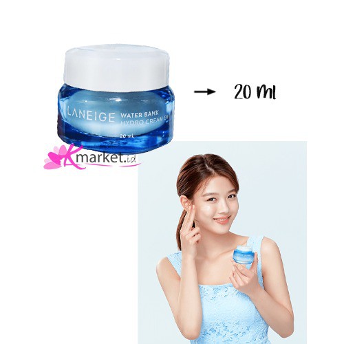Jual Laneige Water Bank Hydro Cream EX 20ML & 10ML | Laneige Advanced Effector EX 15ml | Shopee ...