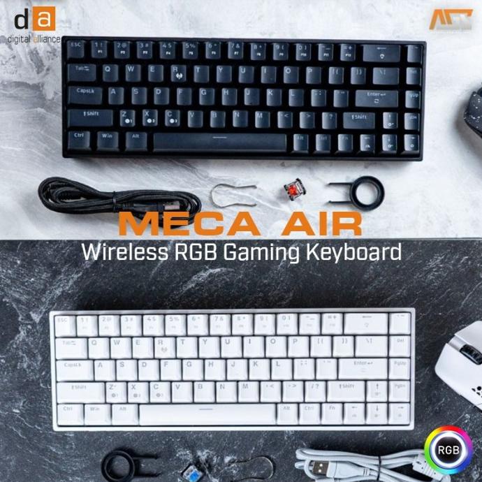 Jual DIGITAL ALLIANCE MECA AIR WIRELESS RGB - GAMING KEYBOARD | Shopee ...