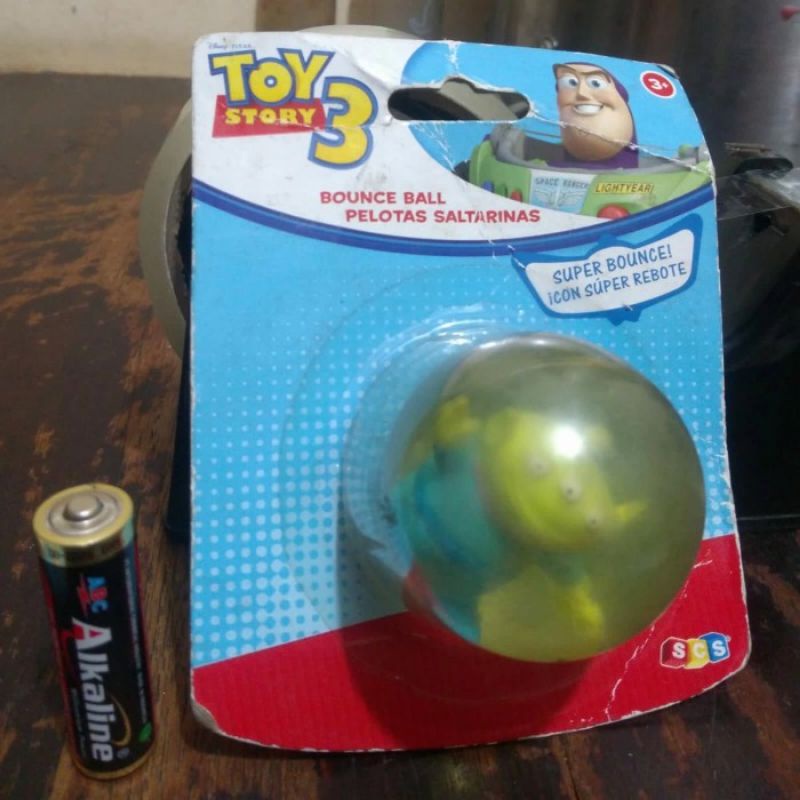 Jual bola bekel bounce ball toy story alien original disney | Shopee ...