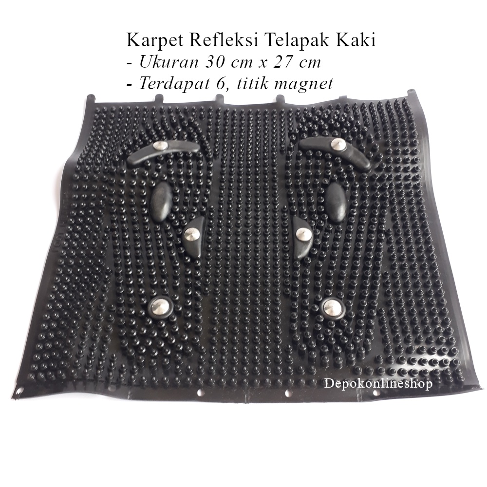 Jual Karpet Magnet Refleksi Telapak Kaki Foot Massage Matras Alas Pijat Repleksi Akupuntur Pijit ...