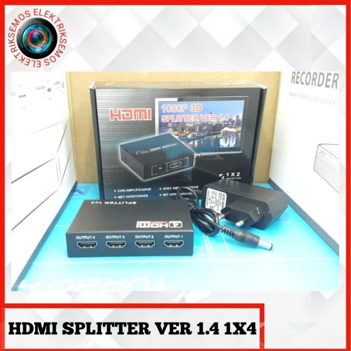 Jual Hdmi Splitter 1-Input 4-Output | Shopee Indonesia