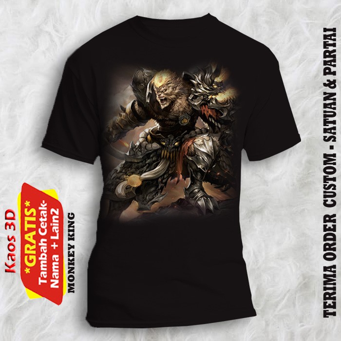 Jual Kaso Game Monkey King ukuran anak dan dewasa kualitas cetak gambar ...