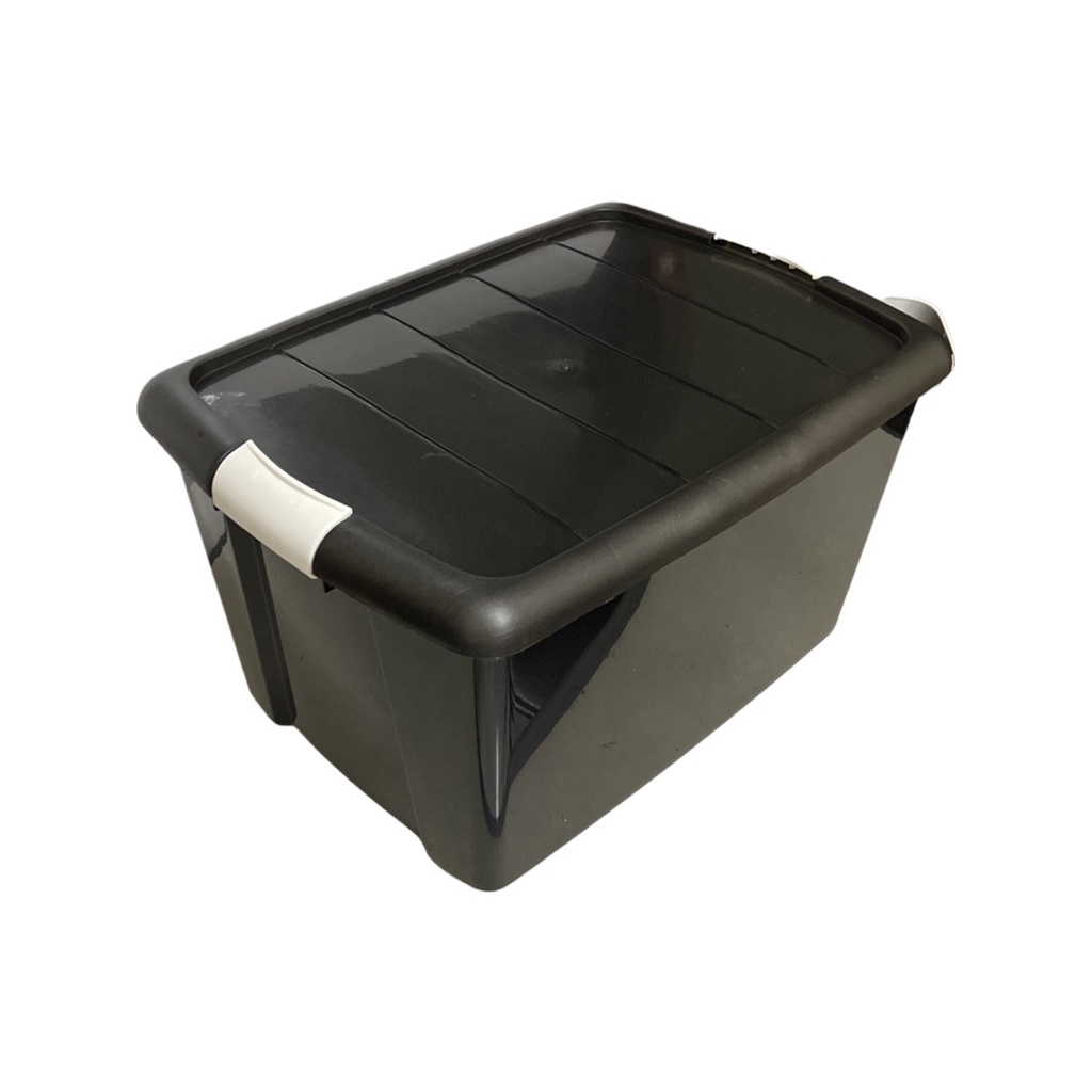 Jual Kotak Penyimpanan Container Box Besar Storage Box 43 Liter + RODA ...