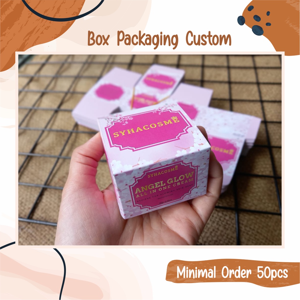 Jual KEMASAN BOX PACKAGING BOTOL UKURAN CUSTOM minimal 50pcs | Shopee ...