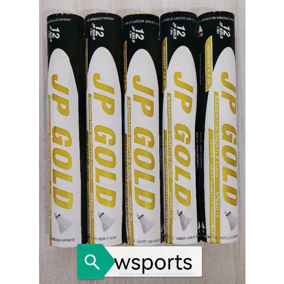 Jual Shuttlecock Kok Cock Bulutangkis Badminton JP GOLD Original ...