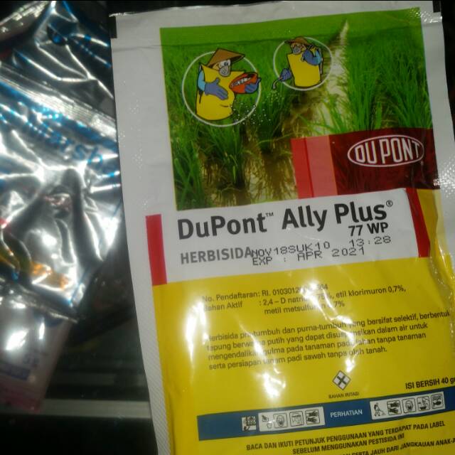 Jual Herbisida kusus rumput/gulma pada tanaman padi DUPONT ALLY PLUS ...