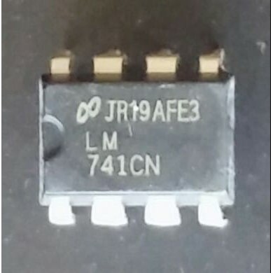Jual IC LM741 741 UA741CN DIP8. Operational Amplifier. OpAmp. 8 kaki | Shopee Indonesia