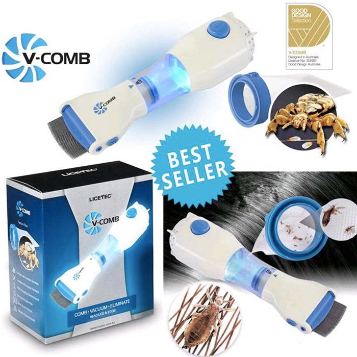 Jual VACUUM KUTU RAMBUT V Comb Sisir Kutu Rambut Vacum Kutu V-Comb ...