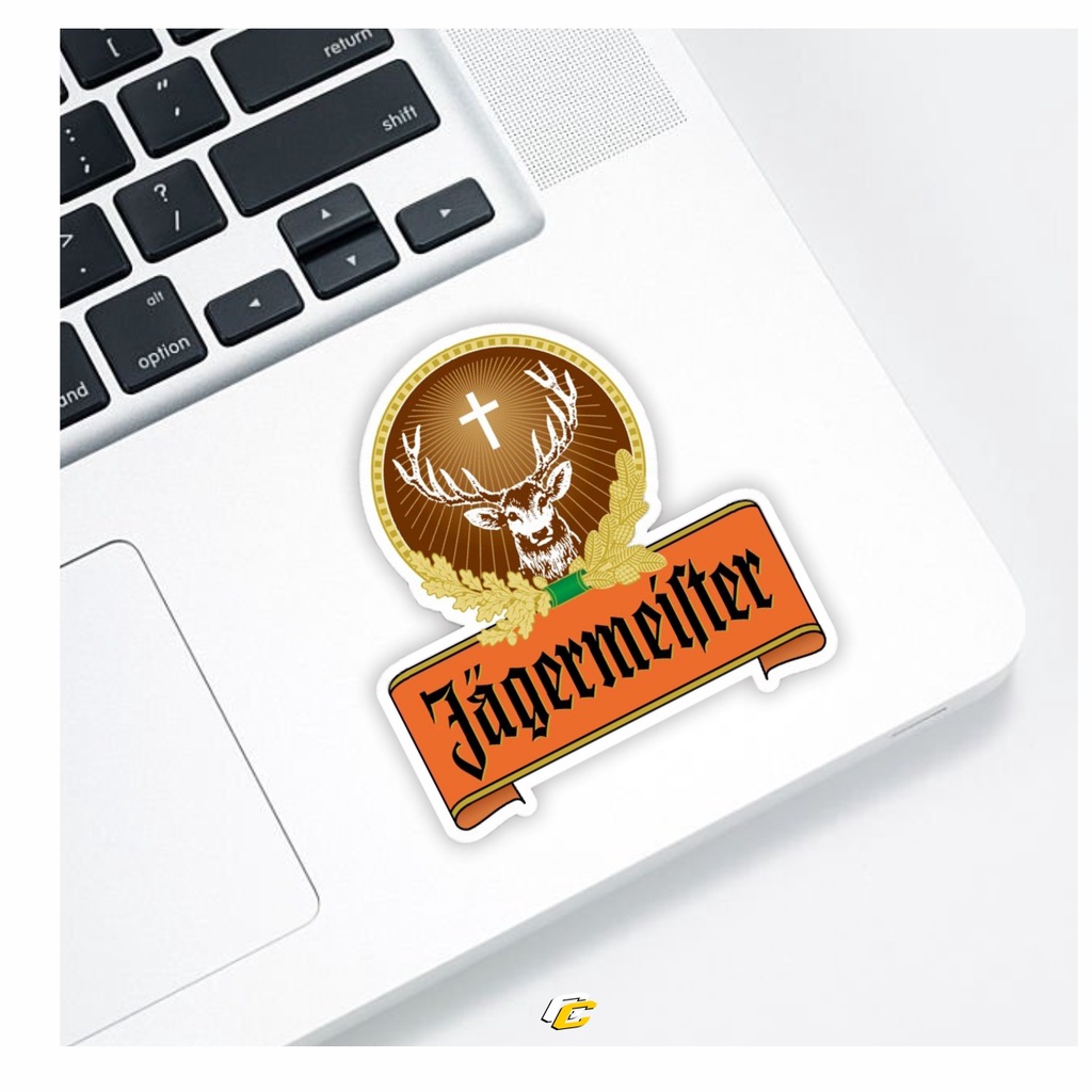 Jual JAGERMEISTER LOGO STICKER | stiker laptop helm motor mobil ...